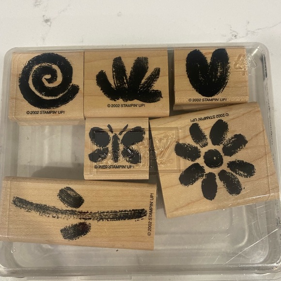 Stampin' Up! | Office | 202 Stampin Up Two Step Stampin Painted Garden ...